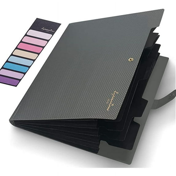 Expanding File Folder,5 Pocket Folders for Documents,Portable Paper ...