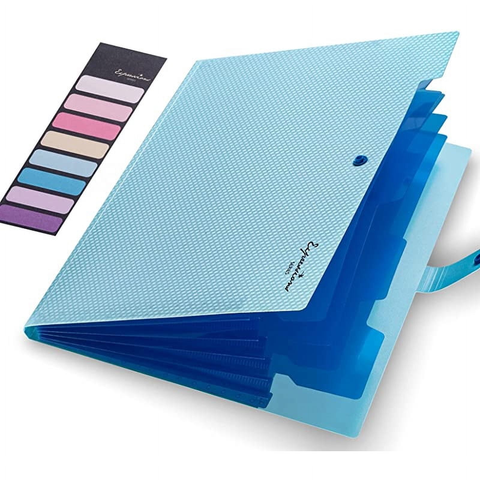 Expanding File Folder,5 Pocket Folders for Documents,Portable Paper ...