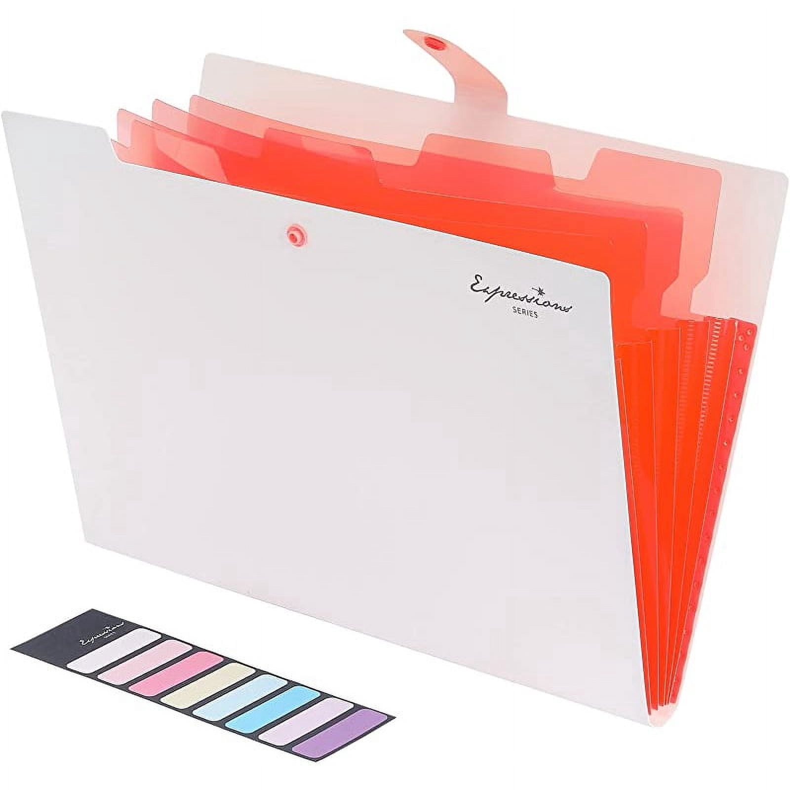 Expanding File Folder,5 Pocket Folders for Documents,Portable Paper ...
