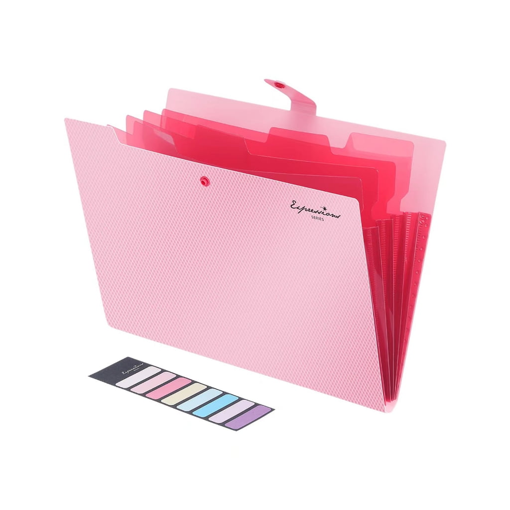 Expanding File Folder,5 Pocket Folders for Documents,Portable Paper ...