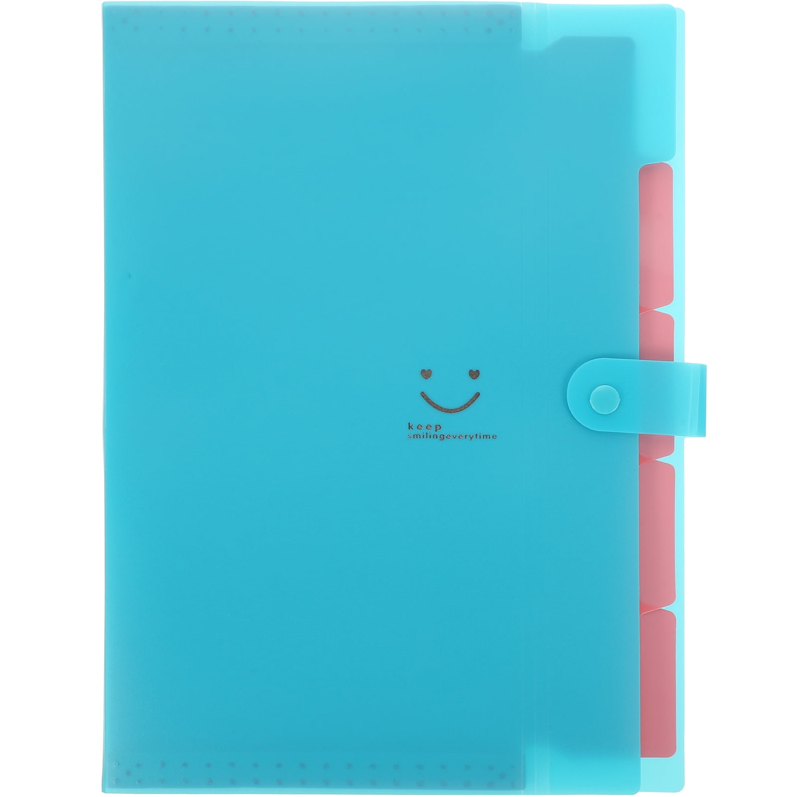 Toyandona Blue Accordion File Organizer for Document Storage PP File ...