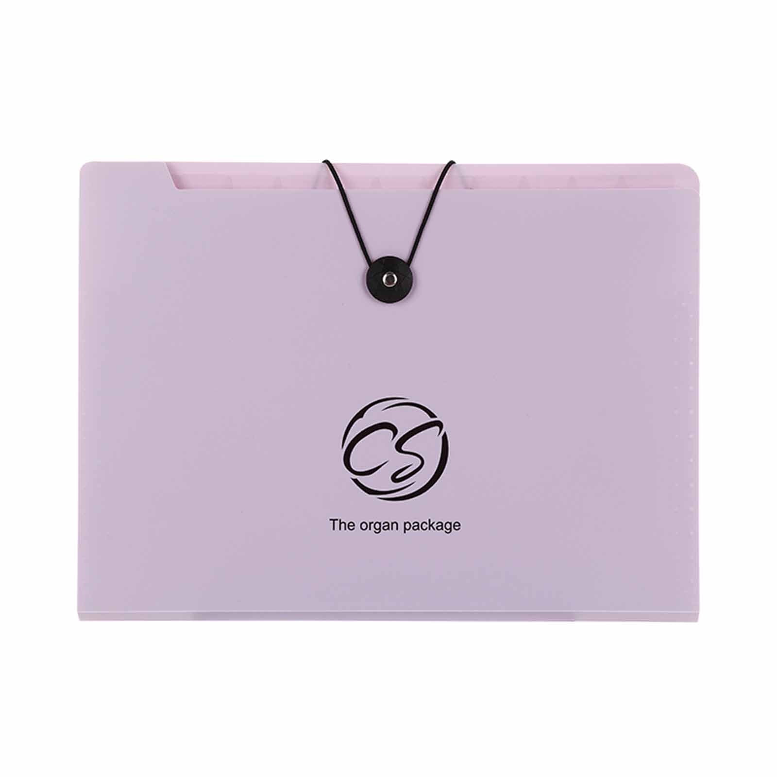 Expanding File Folder, Accordion File Organizer, Folders for Documents,Portable Receipt Paper ...