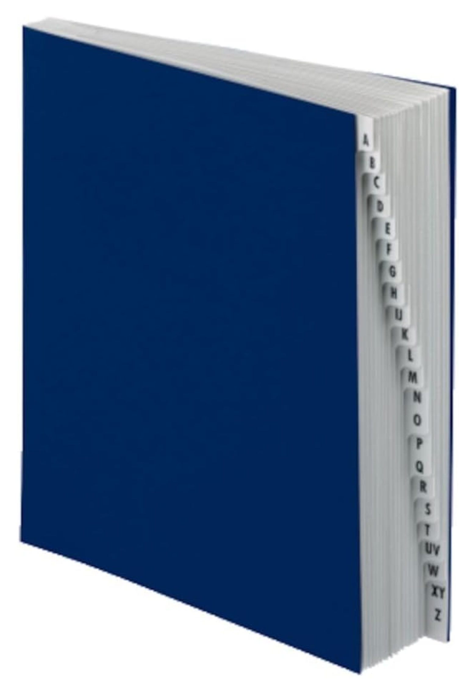 Expanding File Folder Desk Organizer, A-Z Letter Size - Dark Blue ...