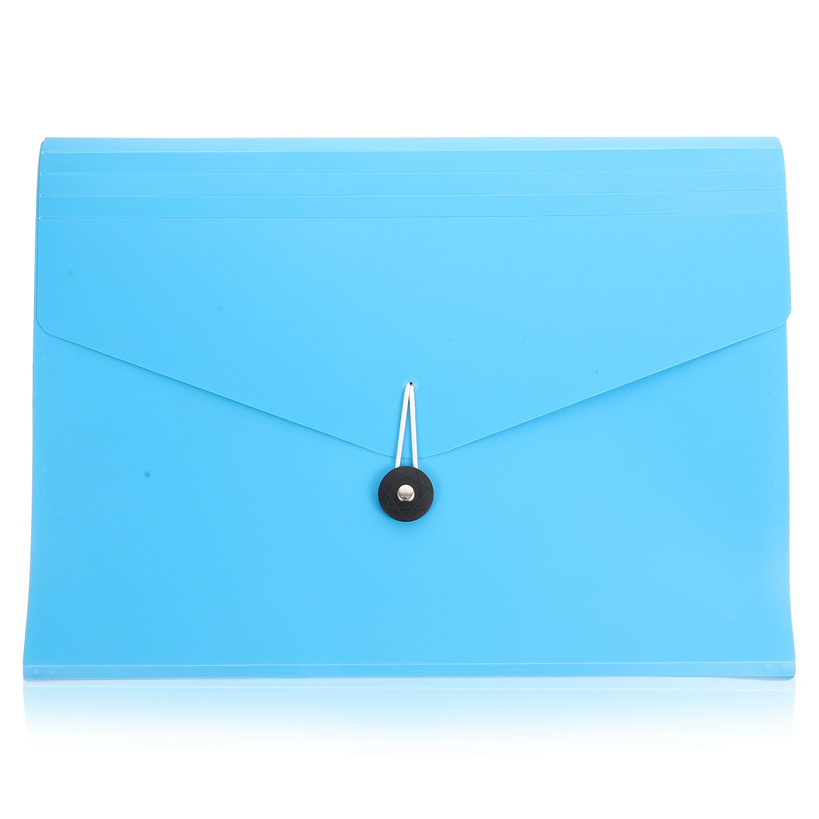 Sky-blue PP File Folder for Pet Use with Multiple Storage Pockets and ...