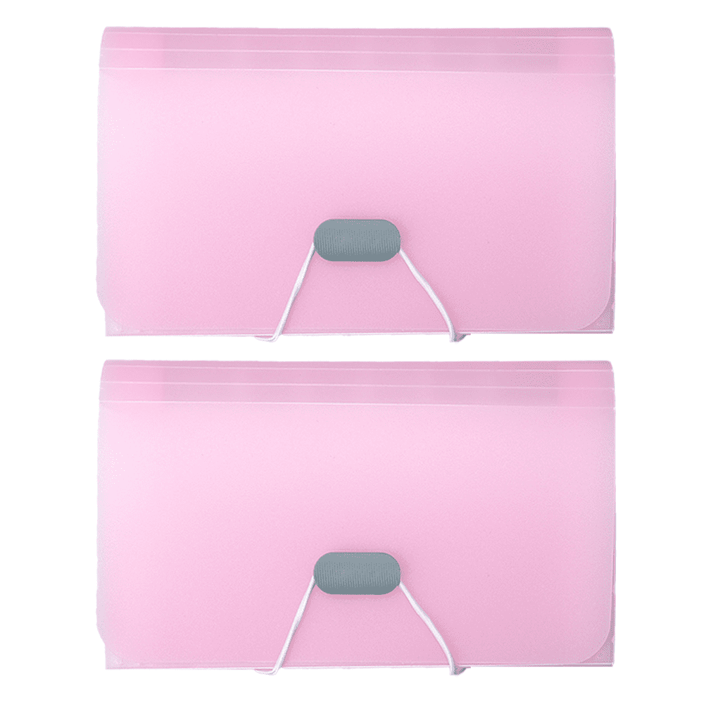 Expanding File Folder-Hand-Held 2 Pack Organizer Folder Pp Wallet ...