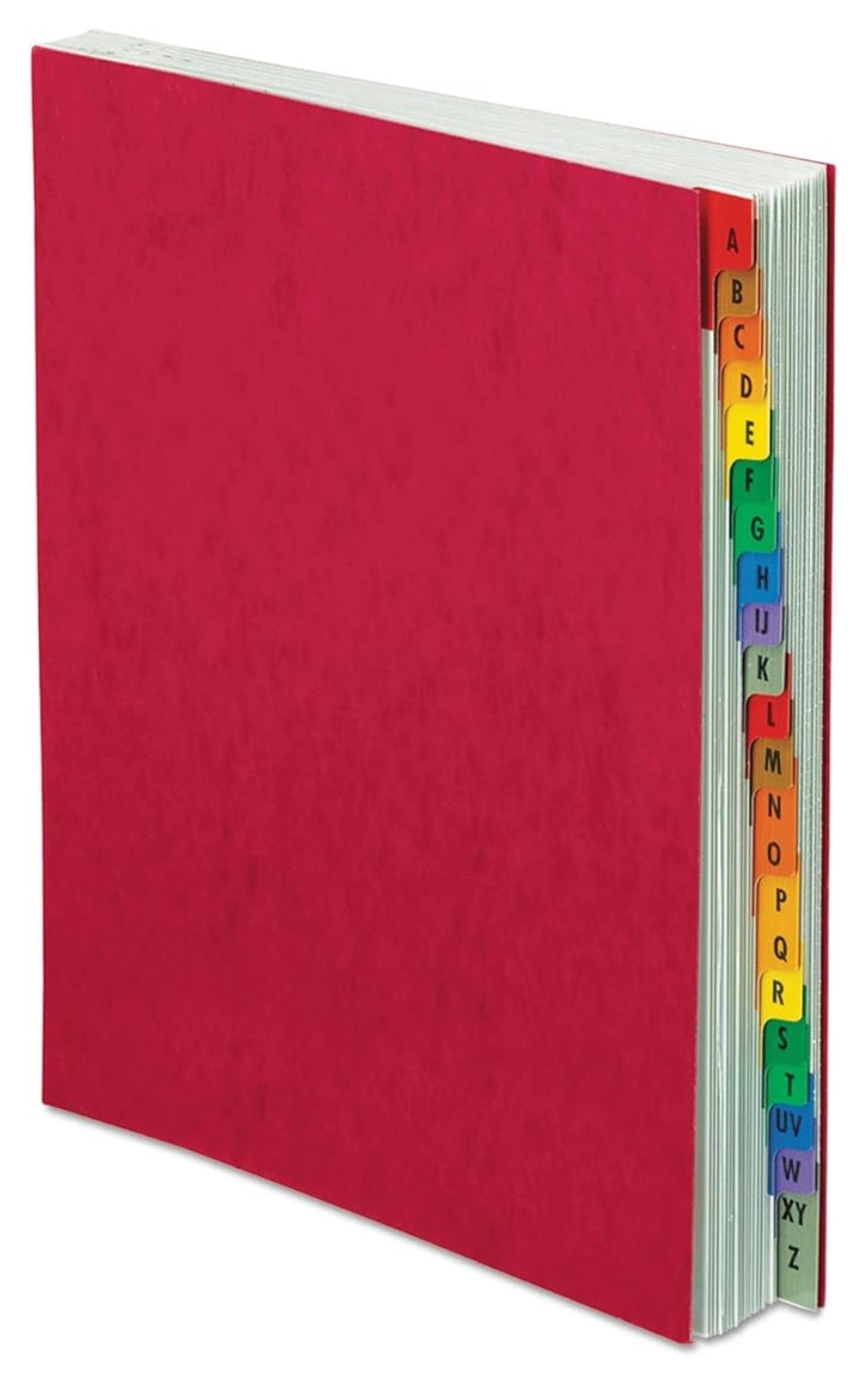 Expanding File Folder Letter Size, Red Pressboard 13 Pockets - Walmart.com
