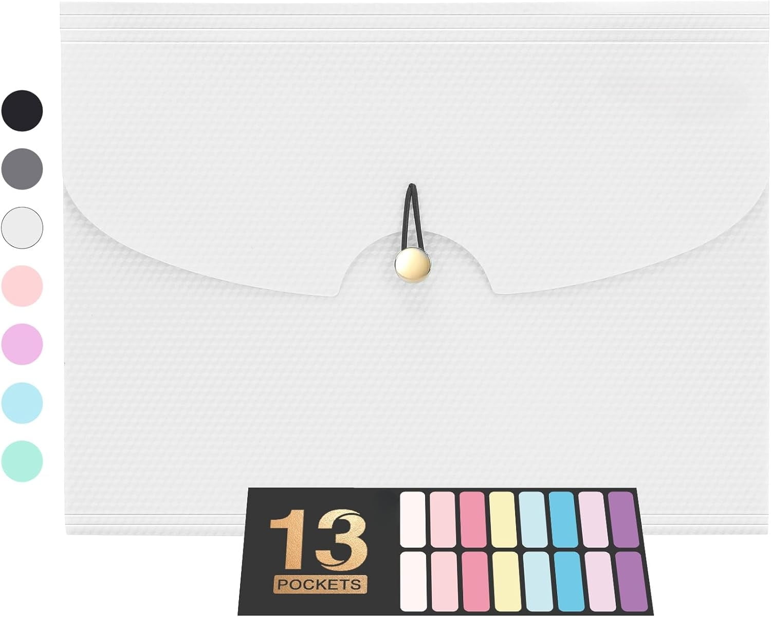 Expanding File Folder, Pocket Accordion File Organizer, Monthly ...