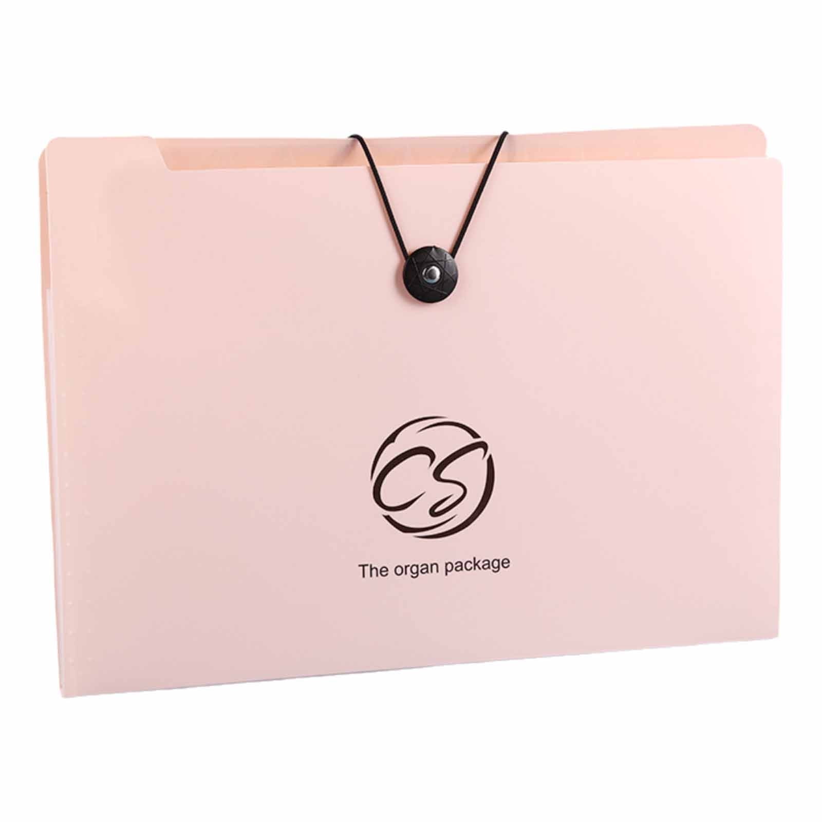 Expanding File Folder,Pockets Document Organizer with Zipper, Letter ...