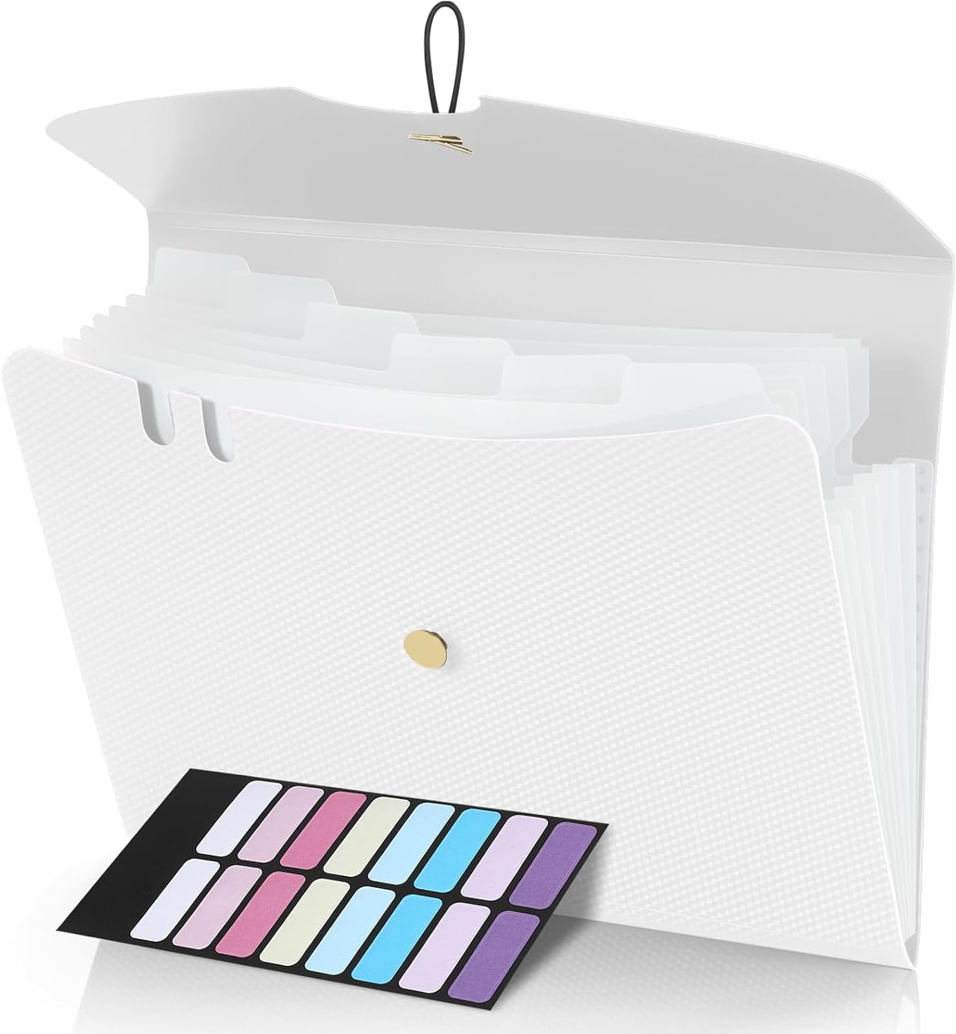 Expanding File Folder, Premium Accordion File Organizer, Letter Size ...