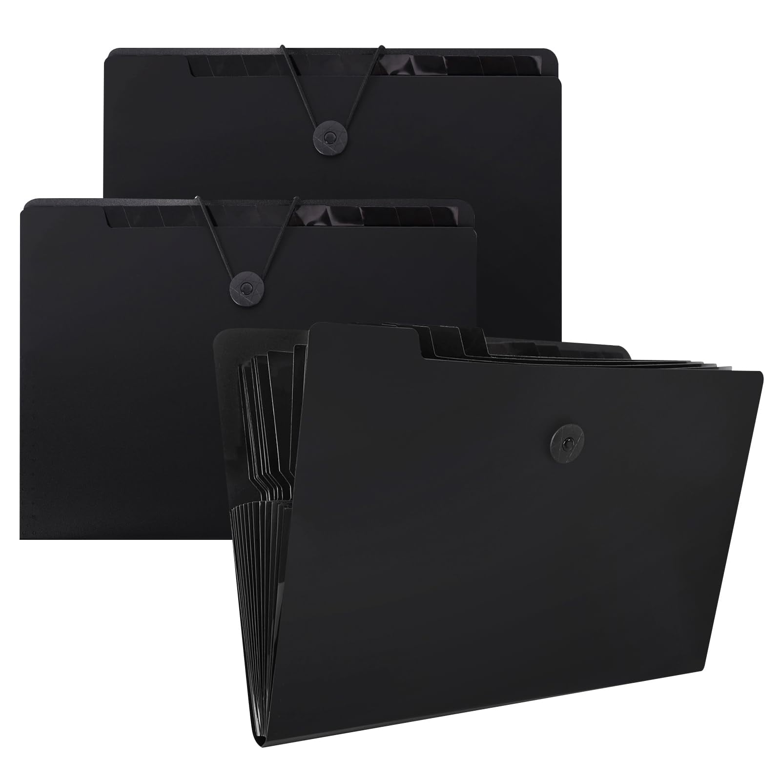 Expanding File Organiser 3 Pcs Poly Pockets Document Organiser A4 Folder 13 Compartment Folder