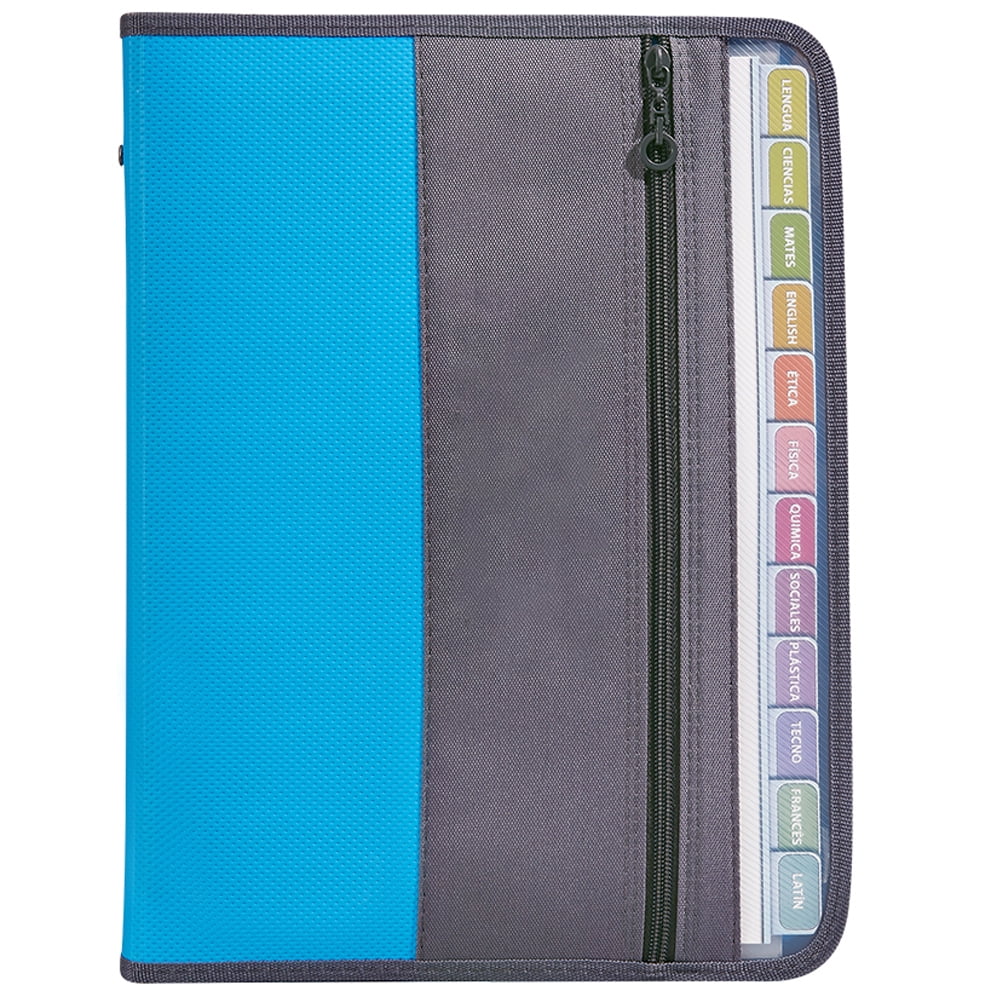 Bopila Expanding File Organizer, 12-Pocket Expanding Folder with Secure ...