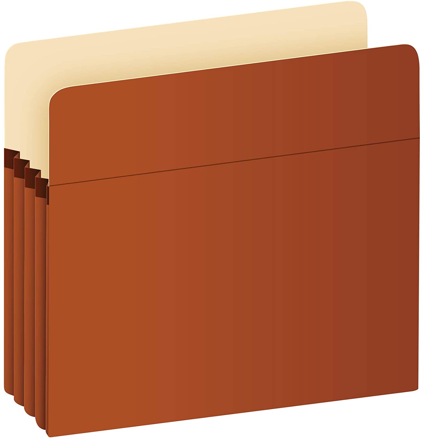 Expanding File Pockets, Letter Size, Redrope and Redrope, Reinforced ...