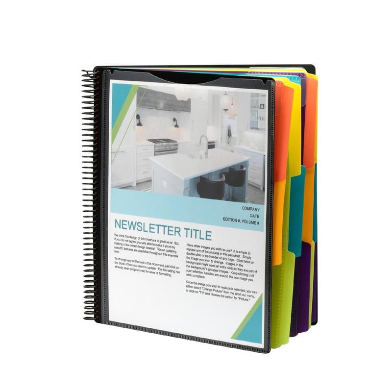 Expanding File Storage Folders with Tables,Colors Multi Pocket Folder ...