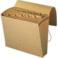 Expanding File with Flap and Cord Closure, 12 Pockets, Monthly (Jan-Dec ...