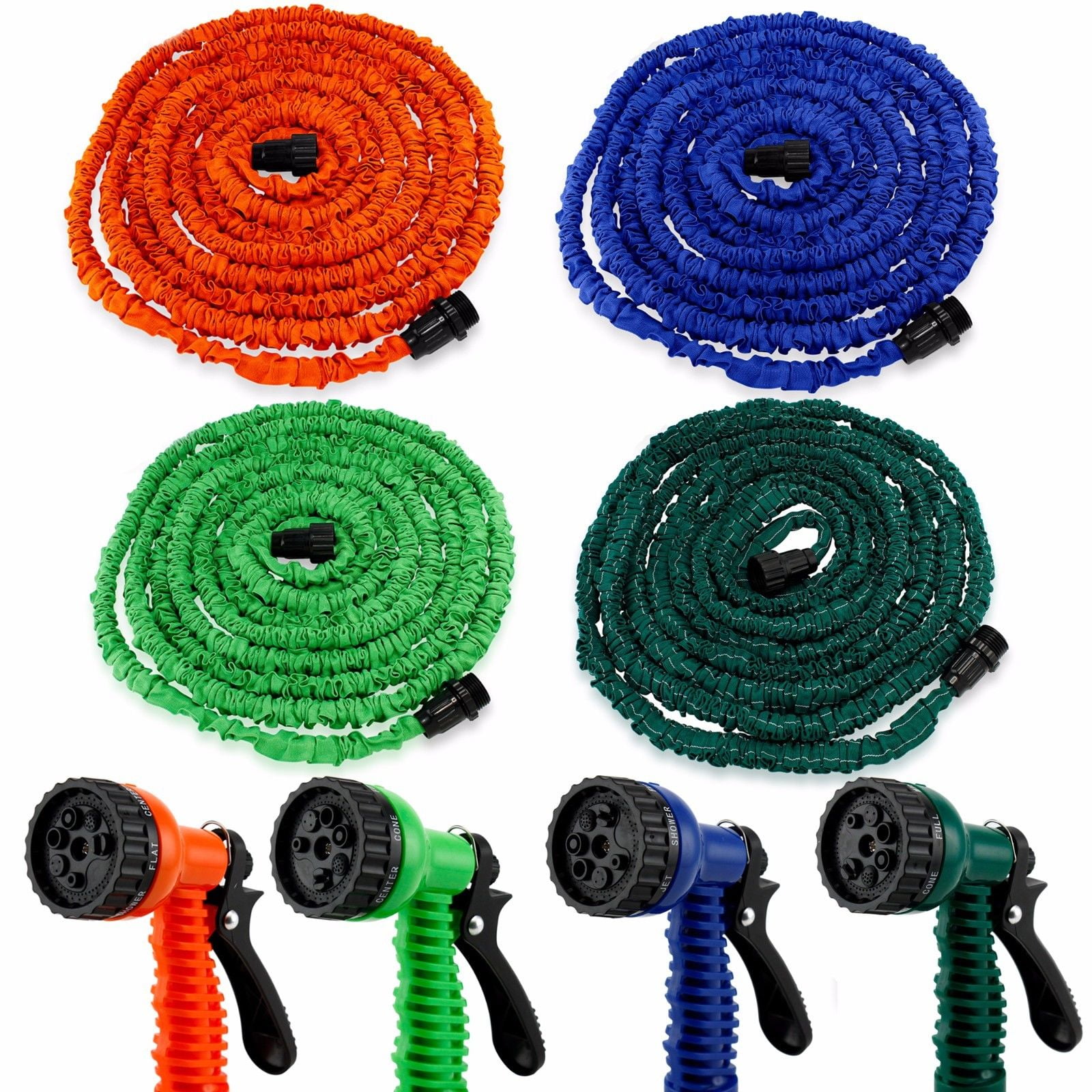 CycloneSound Expandable, Strong, Durable Outdoor Garden Water Hose with ...