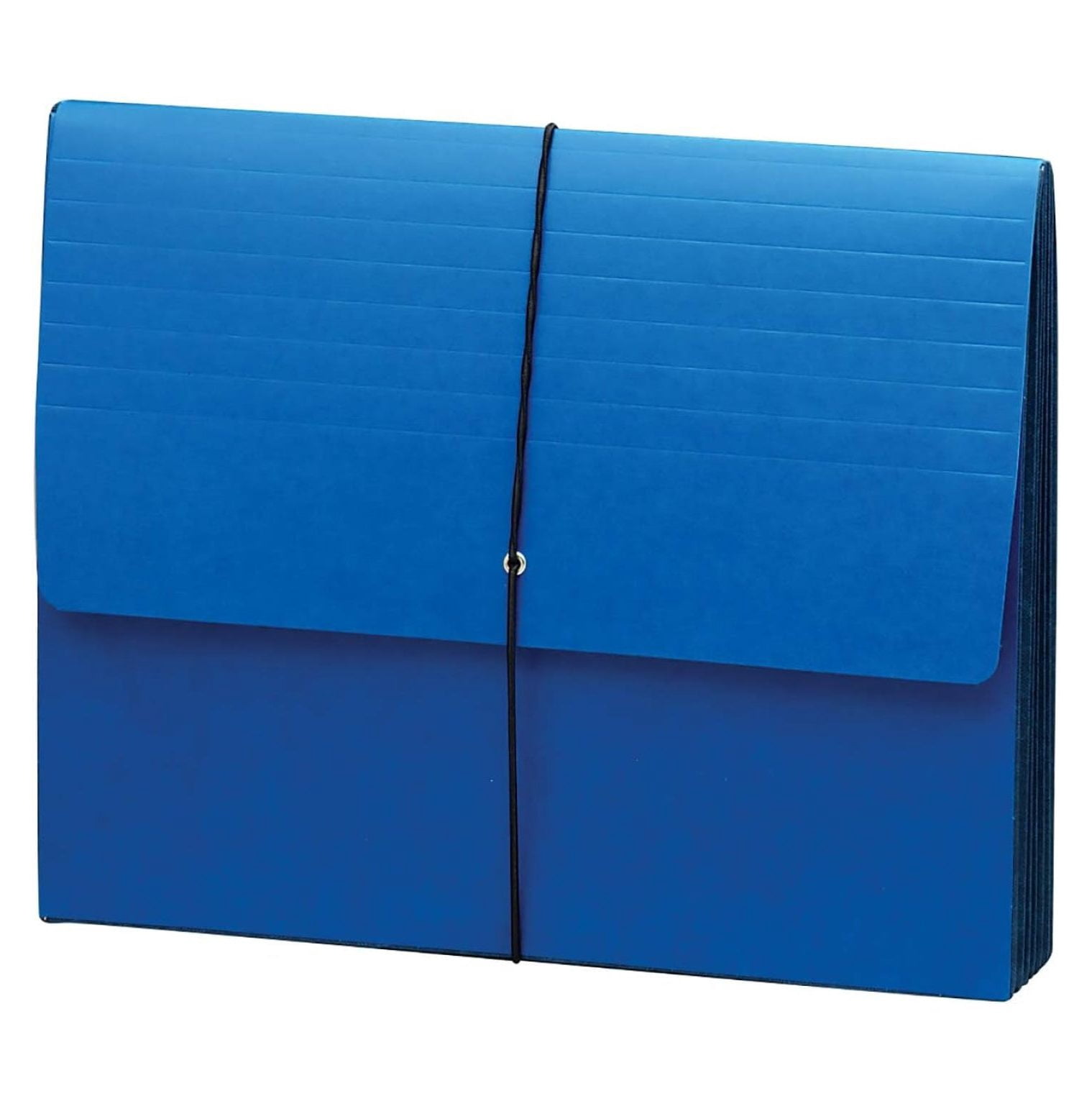 Expanding Wallet, 5-1/4" Expansion, Flap and Cord Closure, Extra Wide ...