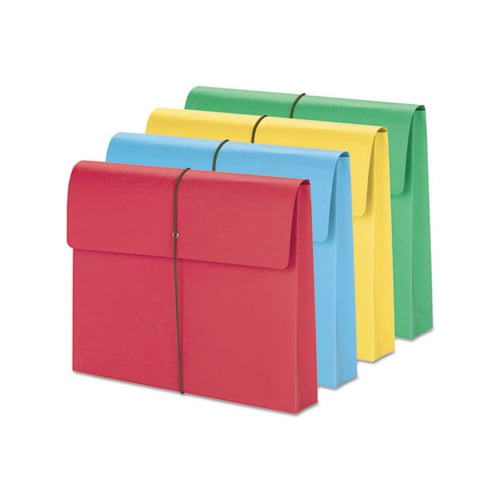 Walmart Expanding File Wallet, Elastic Cord, 2" Expansion, 1 Section ...