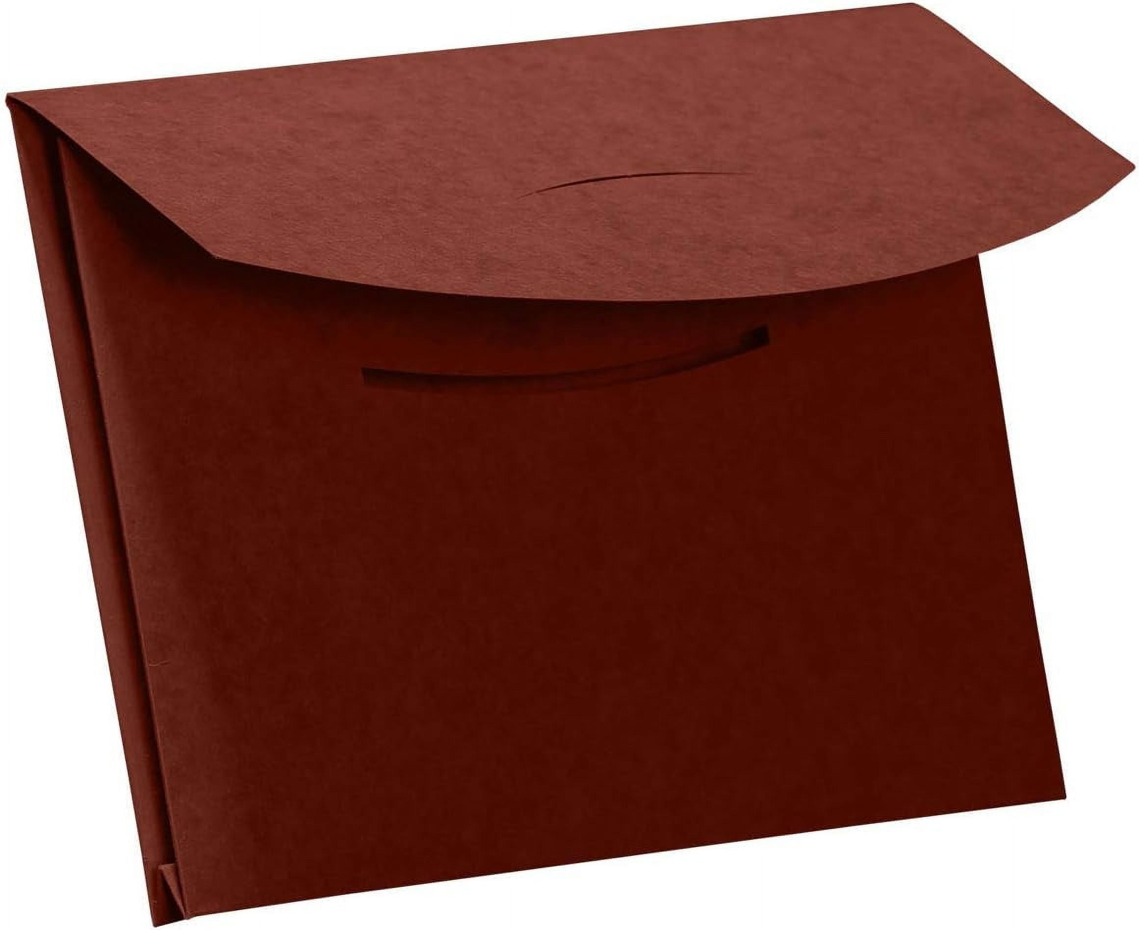 Expanding Wallets, Letter Size, 1-1/2" Expansion, Brick Red, Box of 10 ...