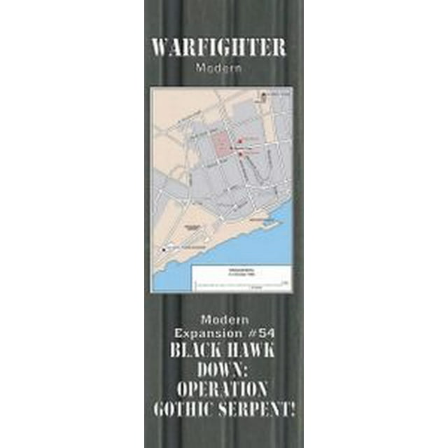 Expansion #54 - Blackhawk Down - Operation Gothic Serpent New - Walmart.com