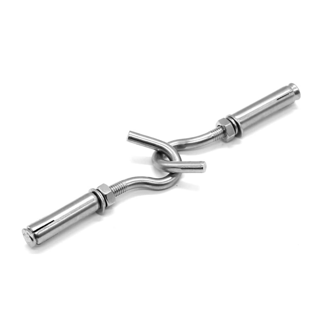 Expansion Anchor Hook Bolt，Expansion Hook， 5pcs Stainless Steel Hooks ...