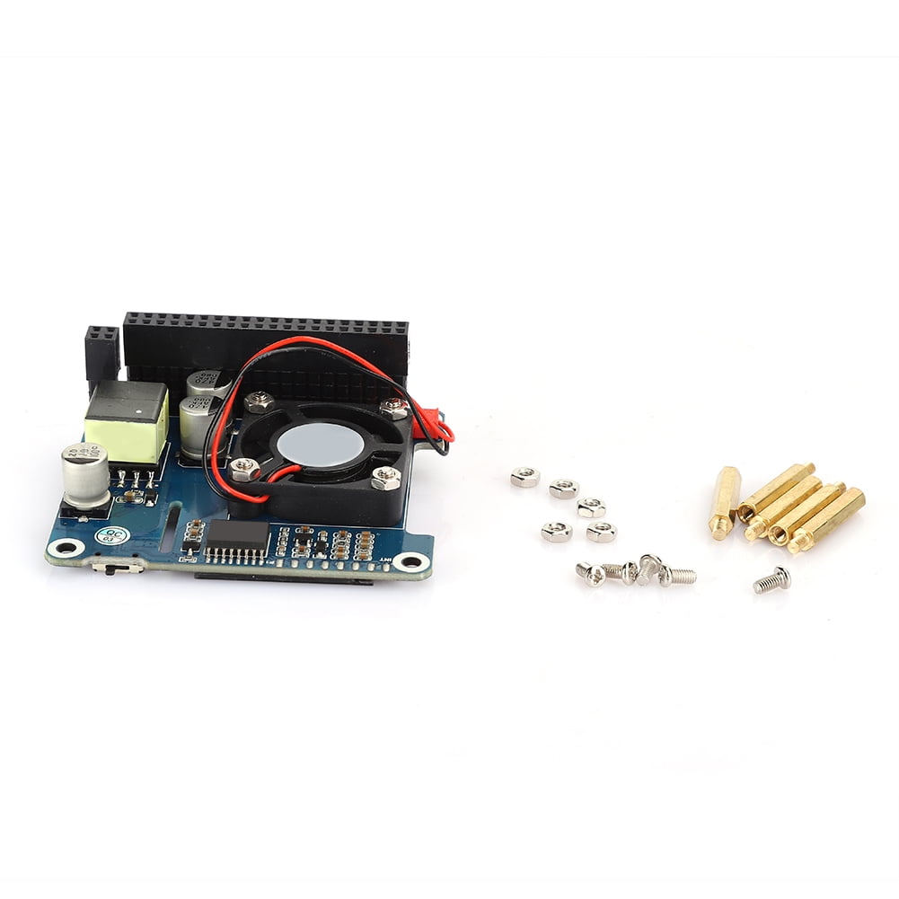 Expansion Board Cooling Fan Module for Raspberry Pi 4b 3b POE Ethernet ...