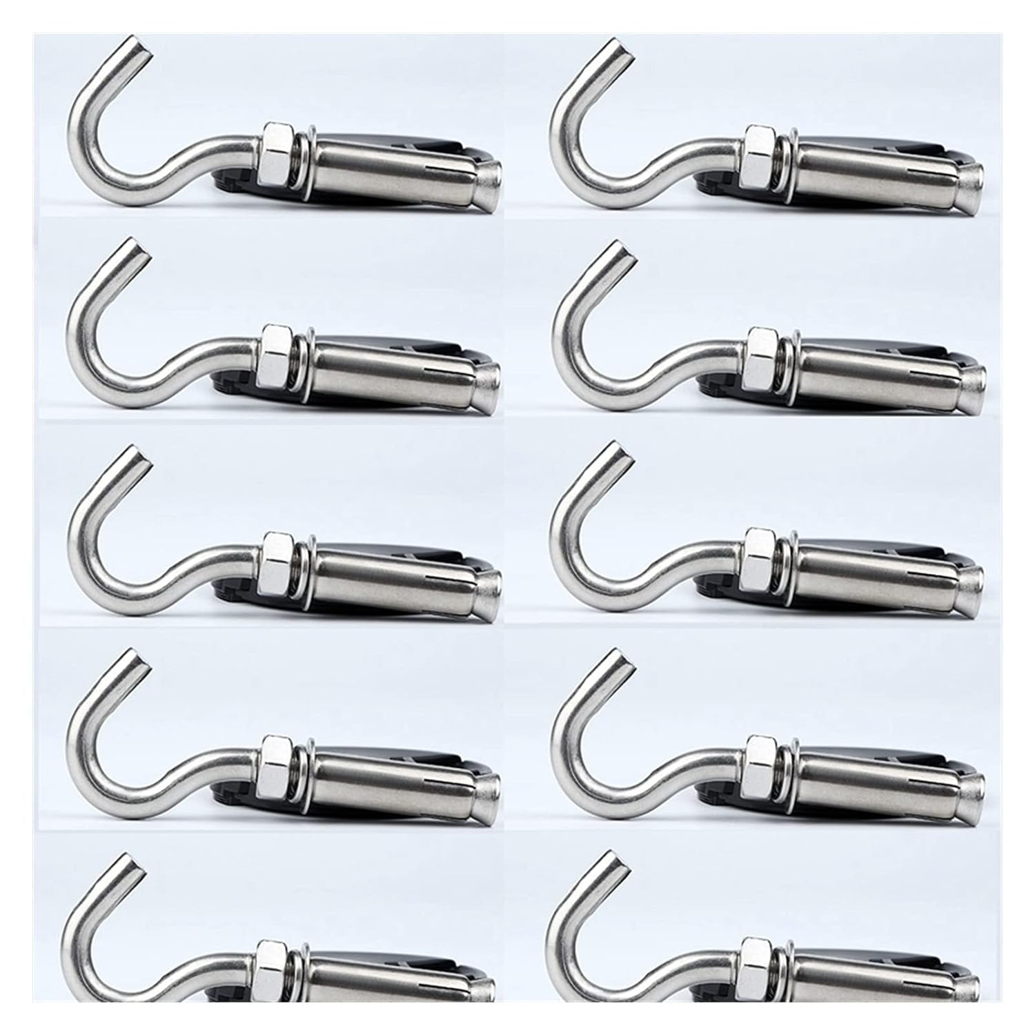 Expansion Bolt ，Anchor Bolts 10 Hook Stainless Steel Expansion Anchor ...