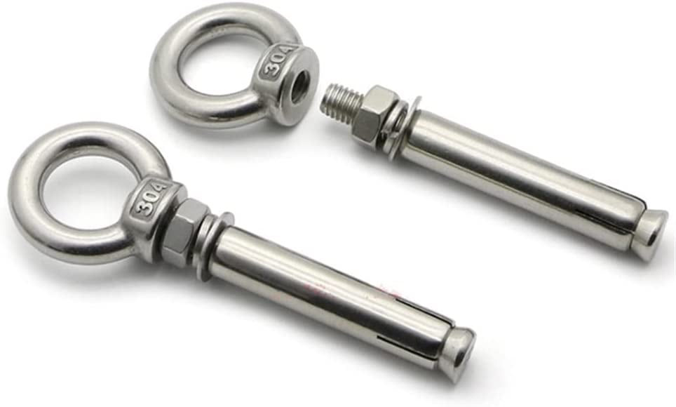 Expansion Bolts,2Pcs M6 M8 M10 Anti-Loose 304 Stainless Steel Sheep Eye ...