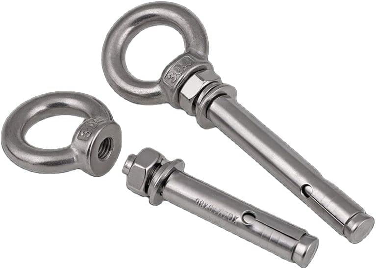Expansion Bolts 304 Stainless Steel Expansion Screw Hook Eyebolt ...