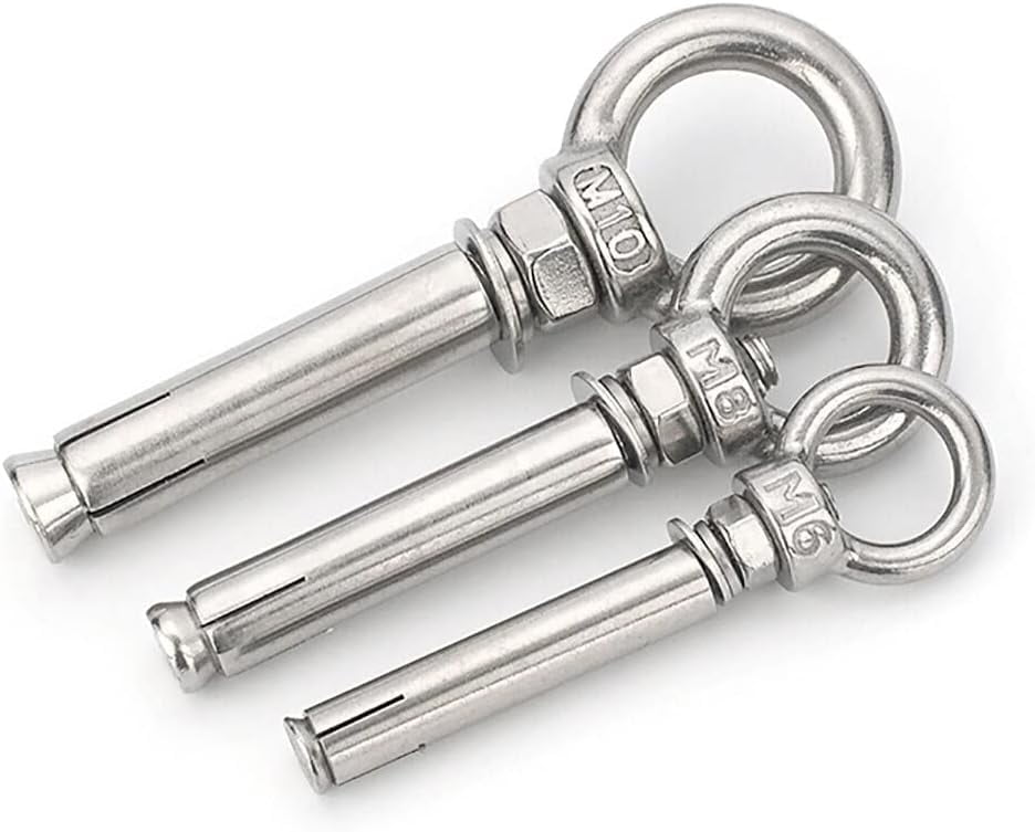 Expansion Bolts 304 Stainless Steel M8 Lifting Eyebolt with Expansion ...