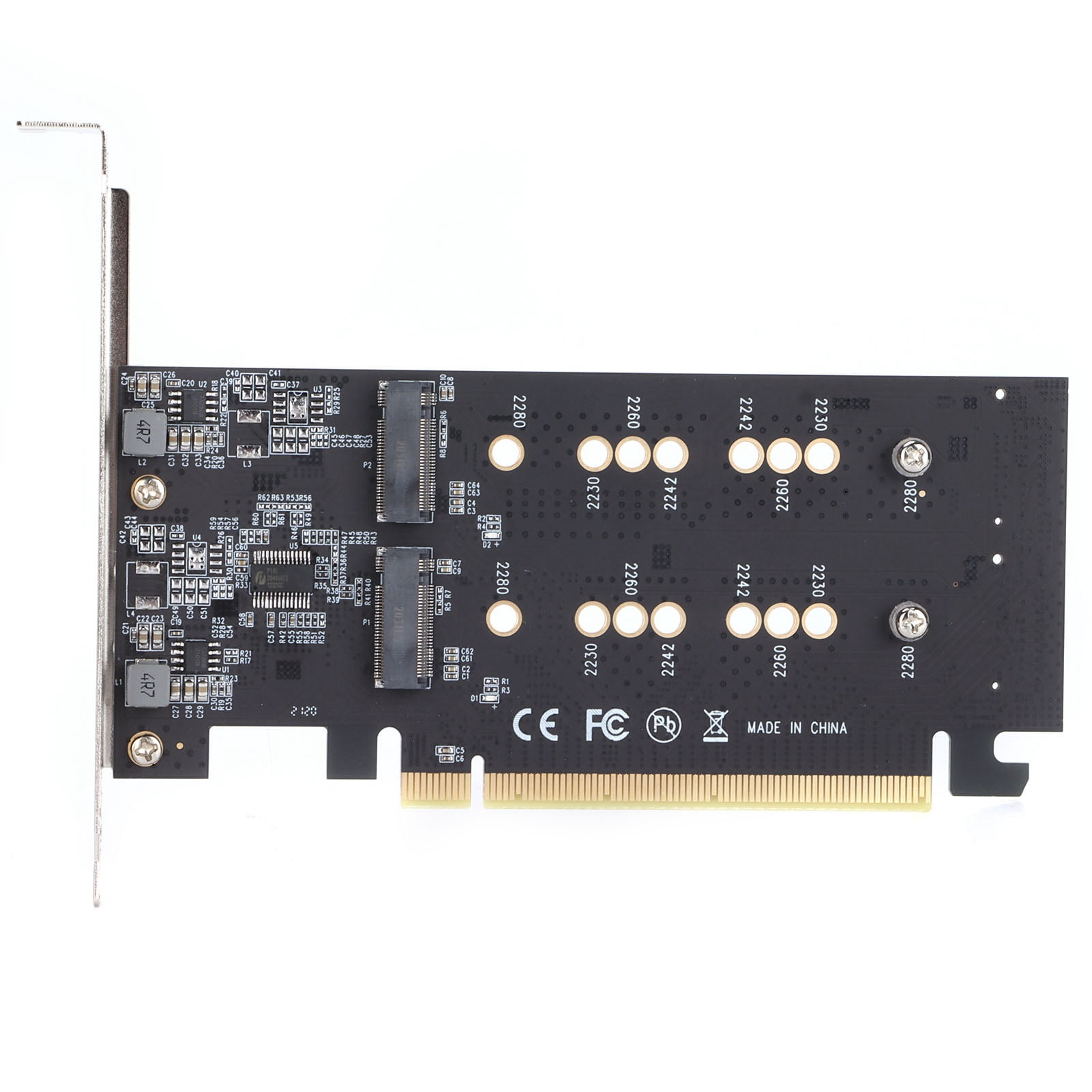 Expansion Card PCI Express 3.0 X16 to M.2 NVME SSD M.2 Hard Drive ...