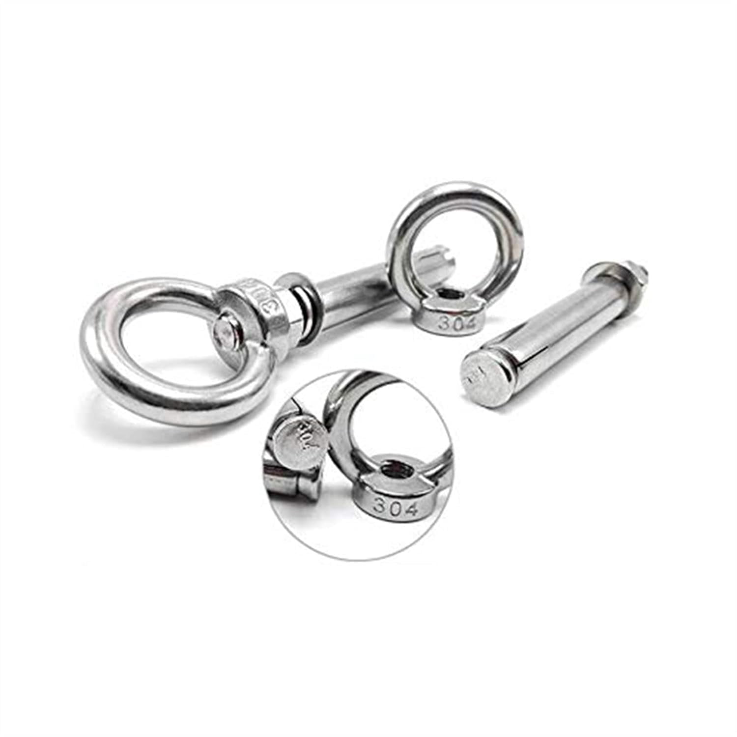Expansion Lifting Eye Bolt Ring Eye Bolt Lifting Eye Nut 304 Stainless ...