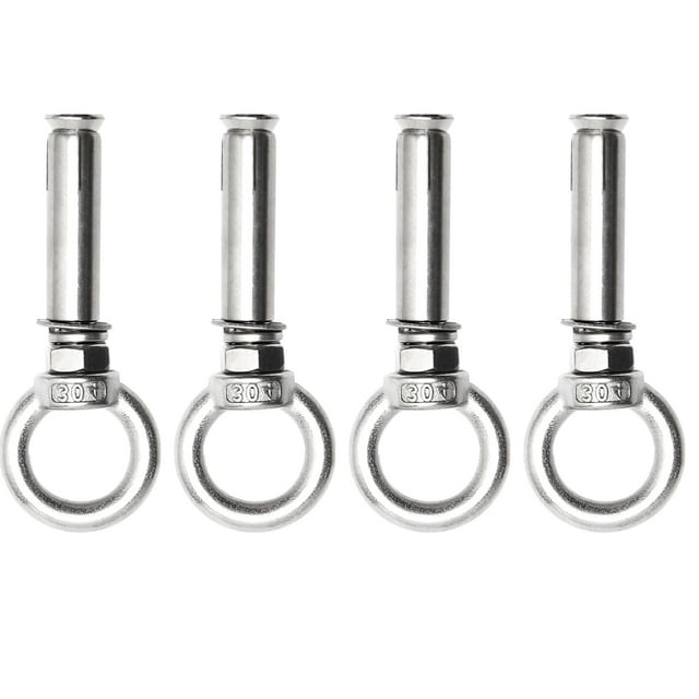 Expansion Lifting Eyebolt M8x60mm Eye Ring Bolt 3.35" Length 304 ...