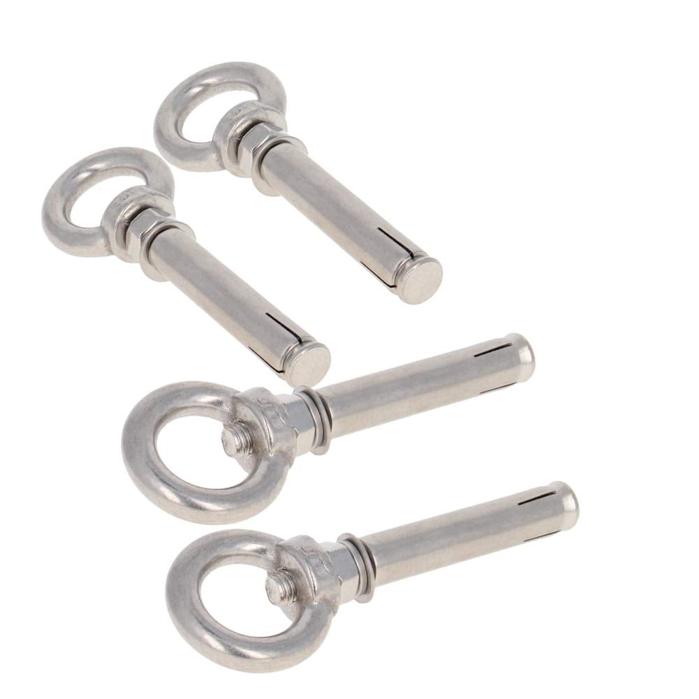 Expansion Lifting Eyebolt M8x80mm Eye Ring Bolt 4.13" Length 304 ...