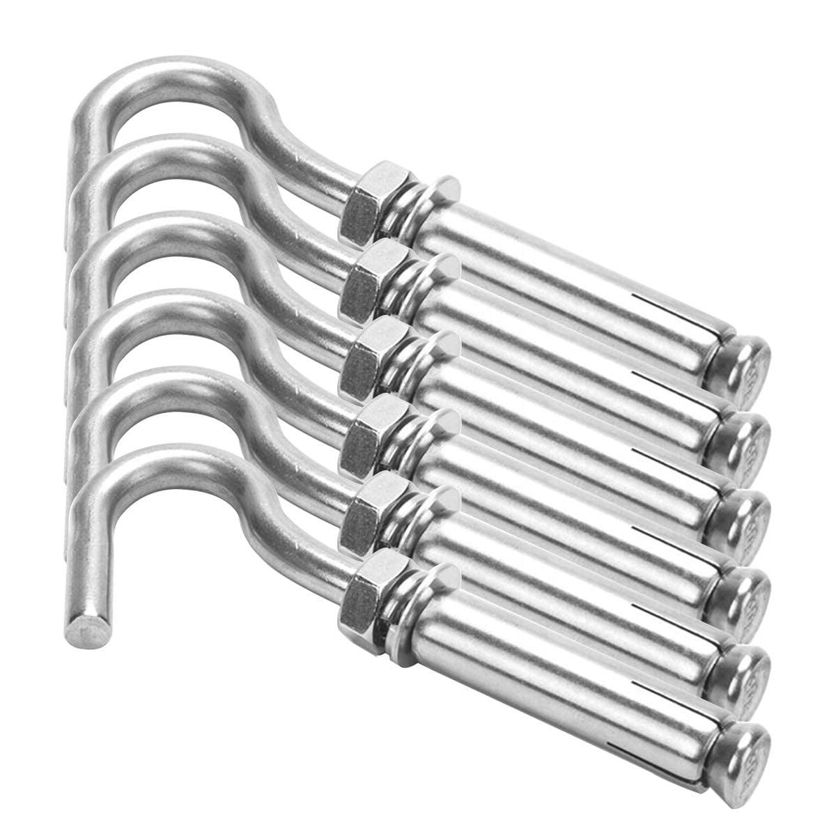 Expansion Screw Bolts Sleeve Anchors，6 Pieces of Ring-Shaped Lifting ...