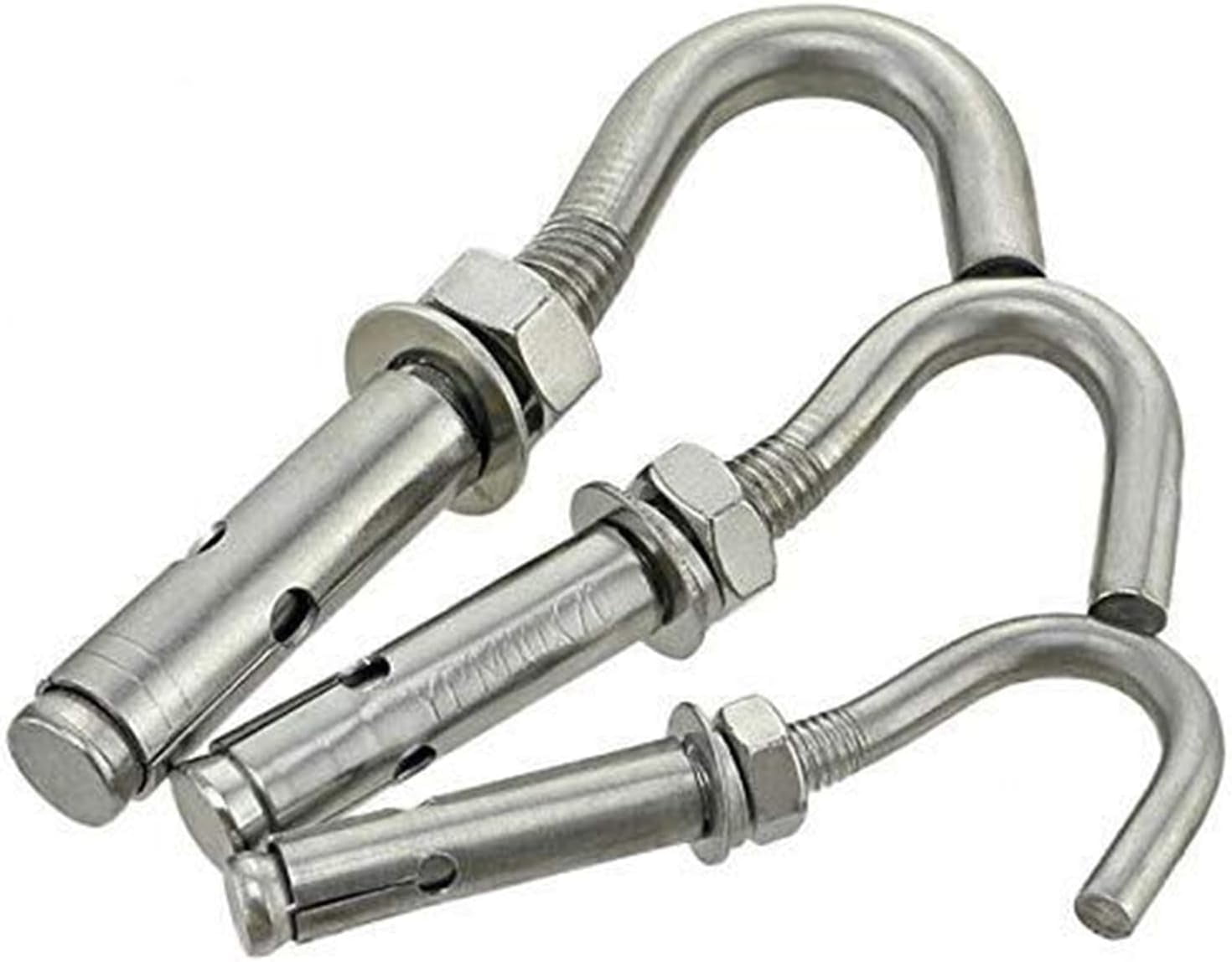 Expansion Sleeve Anchor Screw Bolts,M6 M8 Expansion Screws Hooks 316 ...