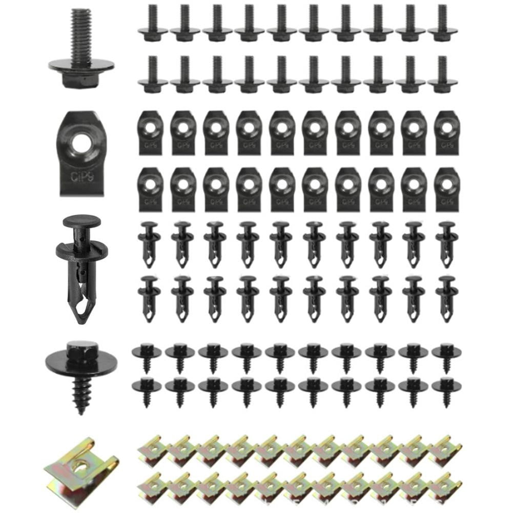 Expansion Through-Hole Rivet Button Fastener Car Trunk Bumper Dashboard ...
