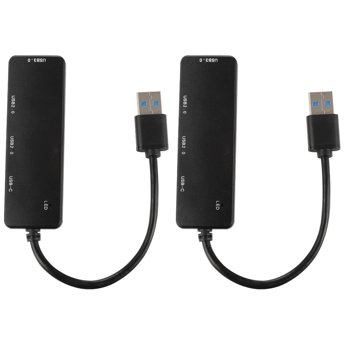 Expansion Transfer Adapters 2 Pc USB Hub for Laptop Multi-Port Practical Splitter - Walmart.com