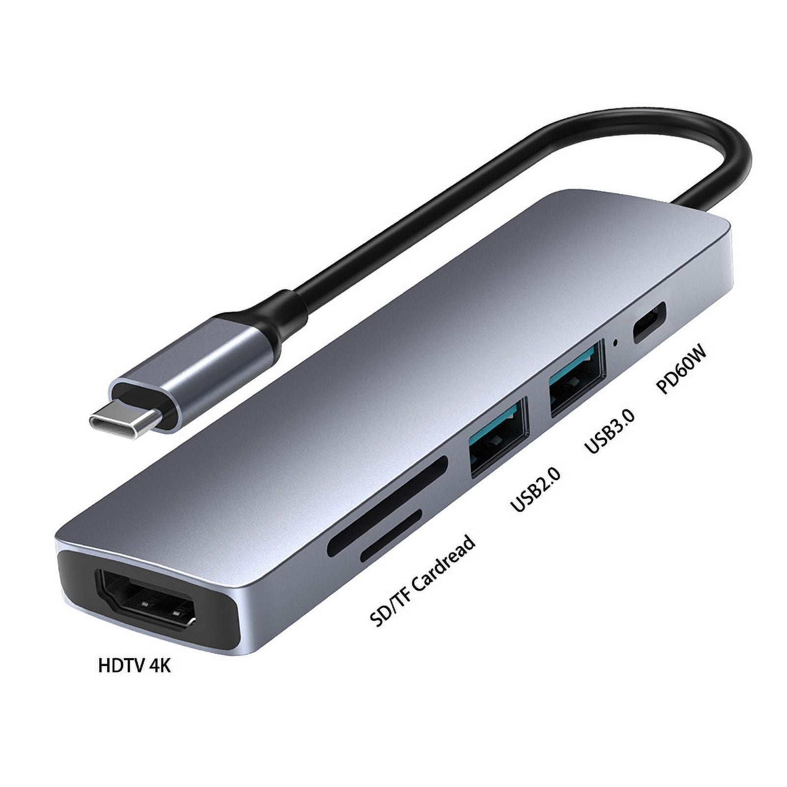 Expansion dock USB-C to USB/HDTV for macbook Huawei notebook type-c ...