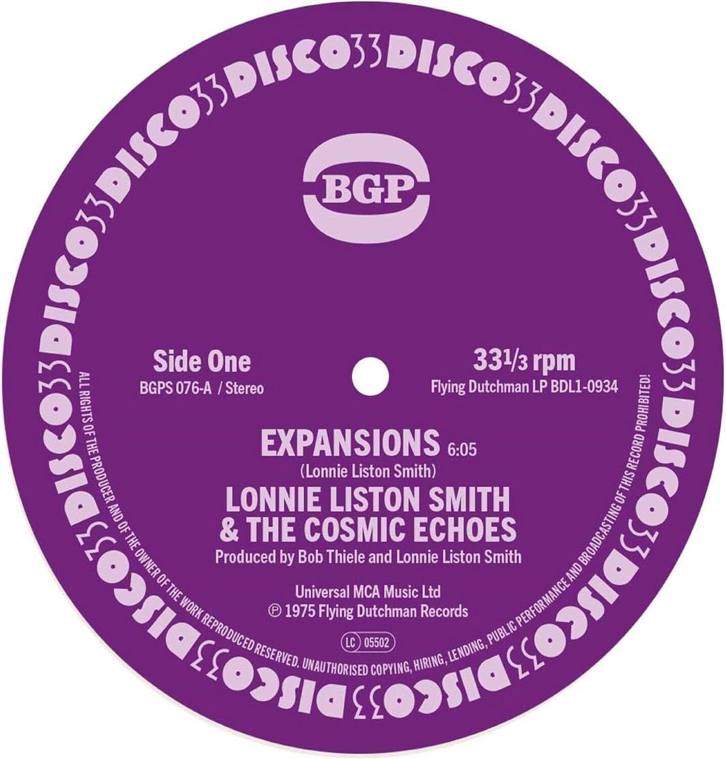 Lonnie Liston Smith & the Cosmic Echoes Expansions/Cosmic Funk (Vinyl ...