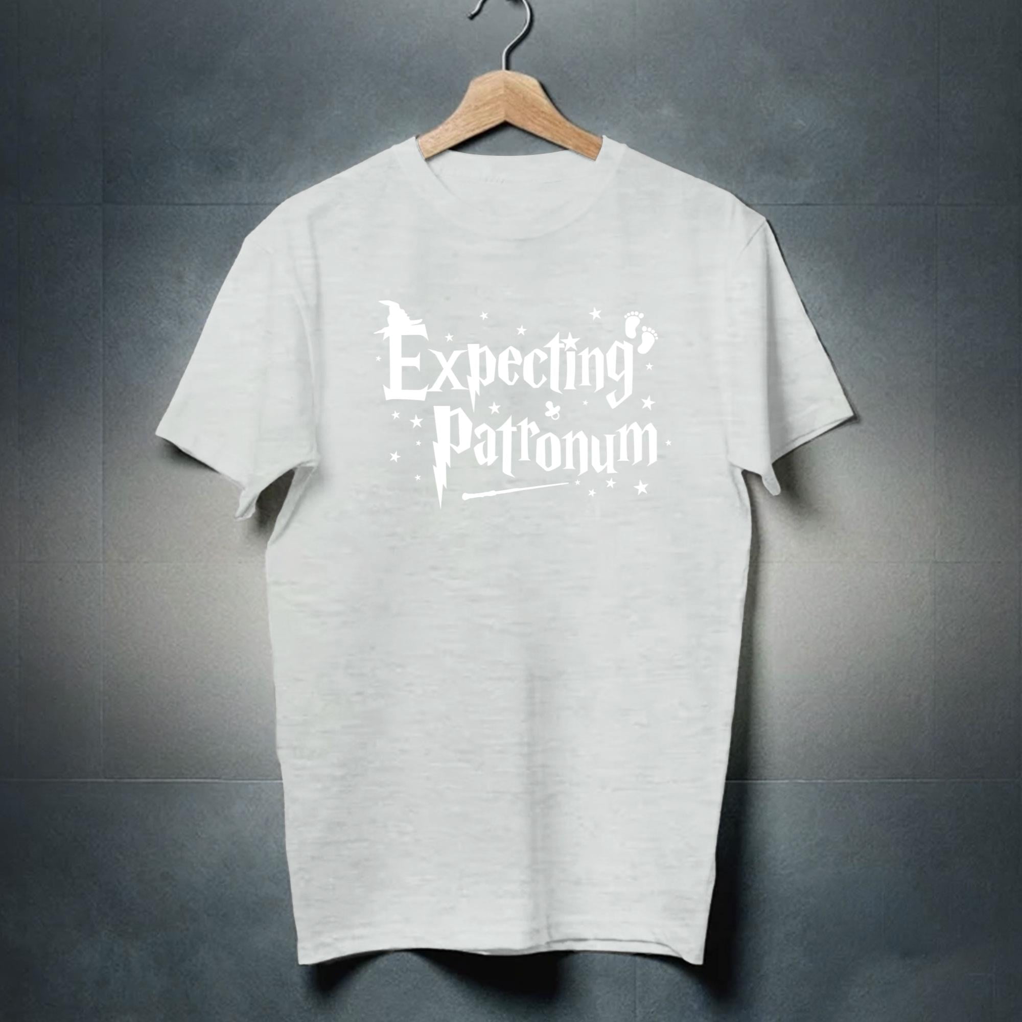 Expecting Patronum T-shirt Tee Top Funny Expecto Pregnancy Reveal ...