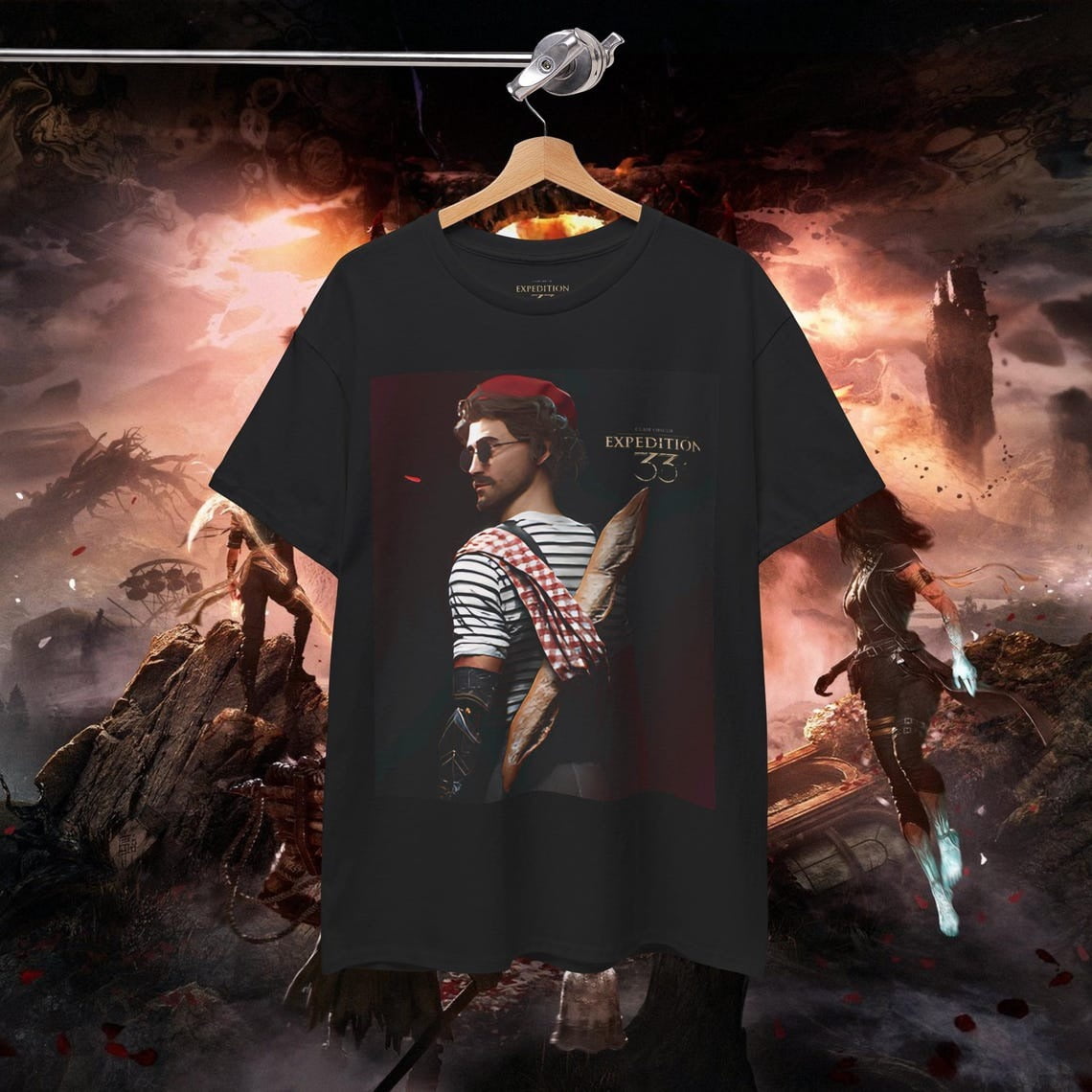 Expedition 33 T-Shirt Clair Obscur : Gustave, Dark Fantasy, JRPG Fan Gift, Perfect Gift For ...
