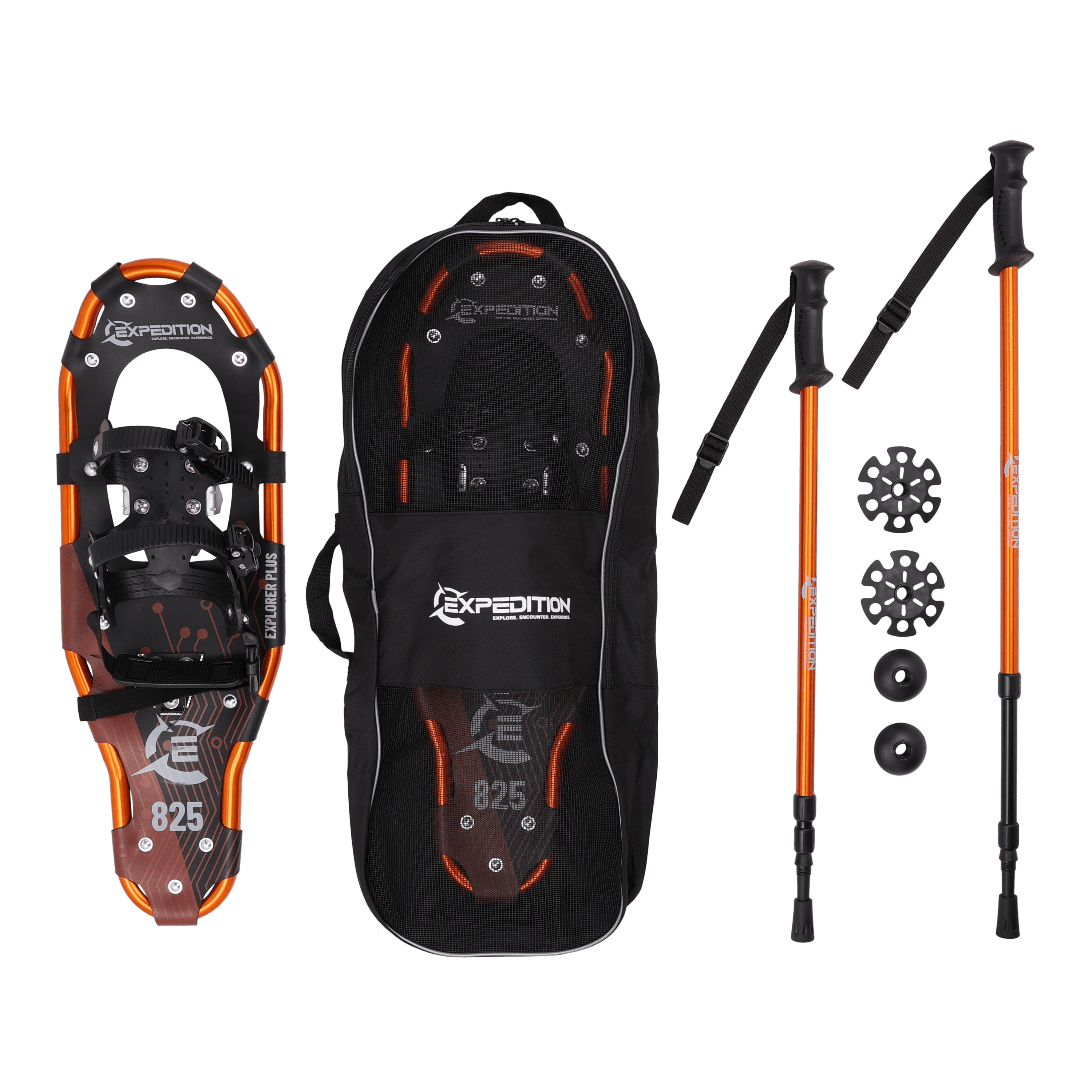 Explorer Plus Men and Women's Lightweight 36" Aluminum Frame Snowshoe ...