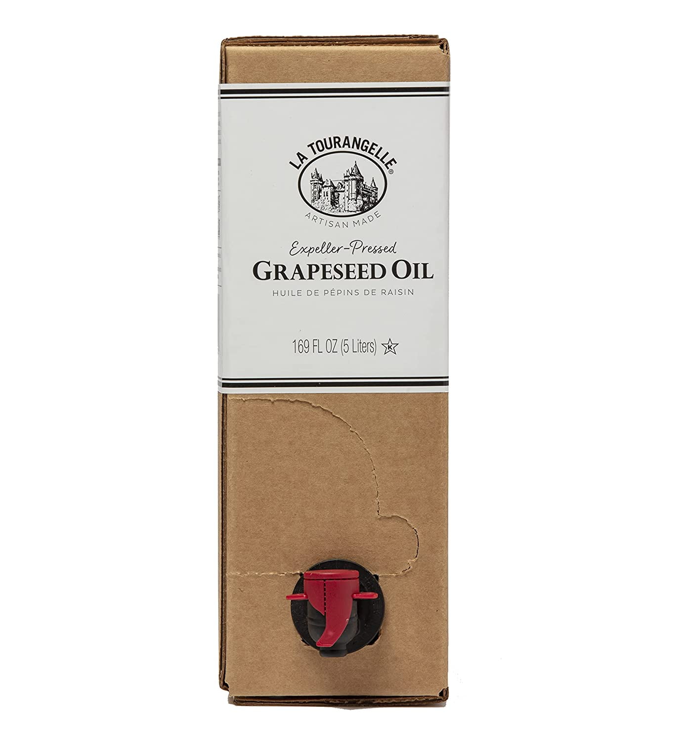 , Expeller-Pressed Grapeseed Oil, High Heat Neutral Cooking Oil, Cast ...