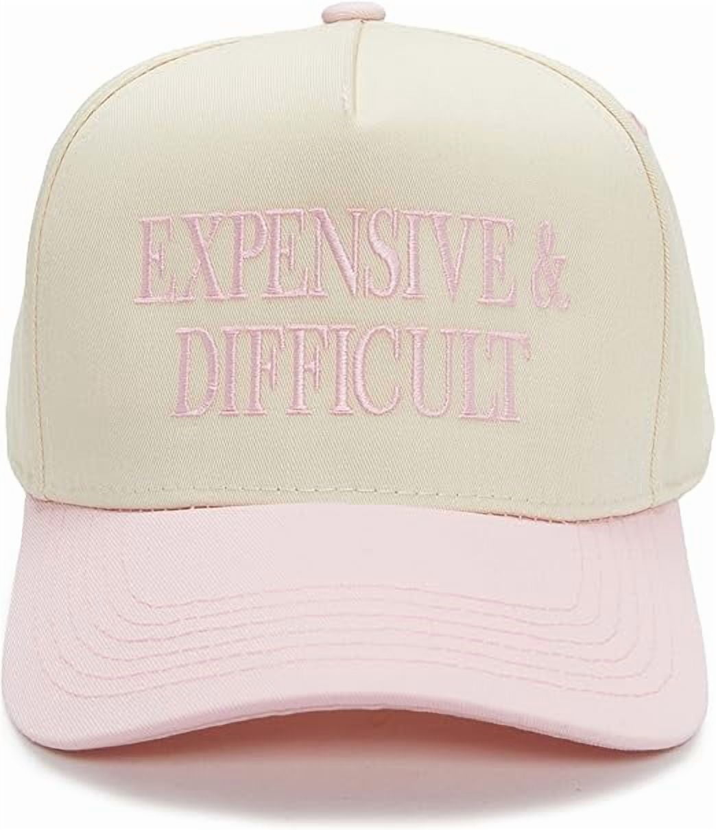 Expensive & Difficult Hat, Sassy Embroidered Trucker Cap for Women ...