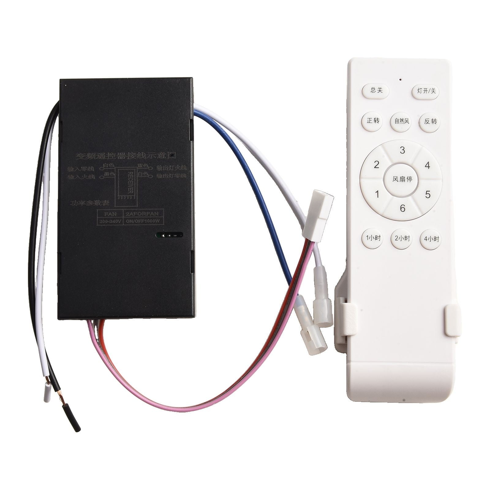 Experience Added Comfort with Ceiling Fan Light Remote Control Receiver ...