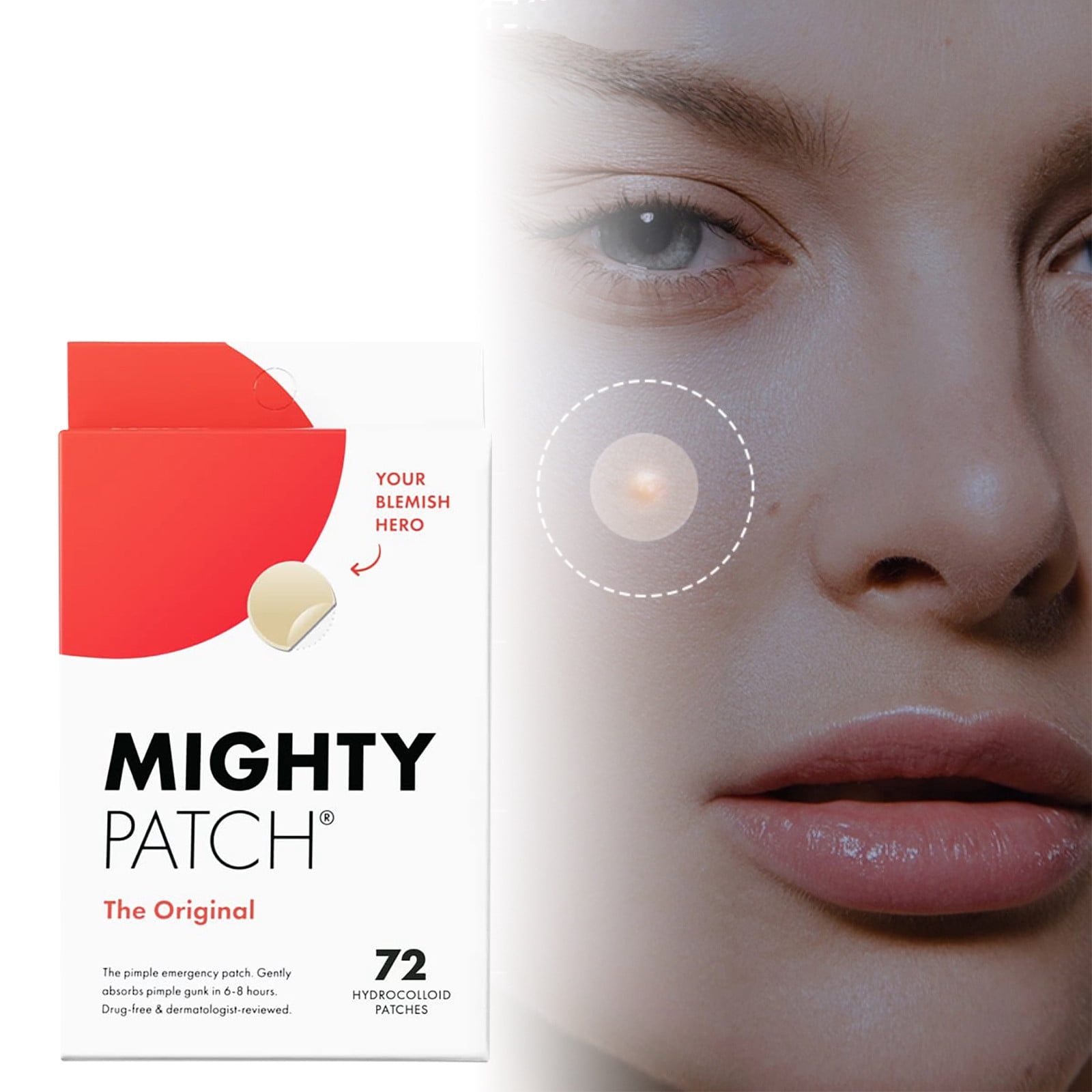 HOTEST Original Patch Hydrocolloid Acne Pimple Patch for Covering Zits ...