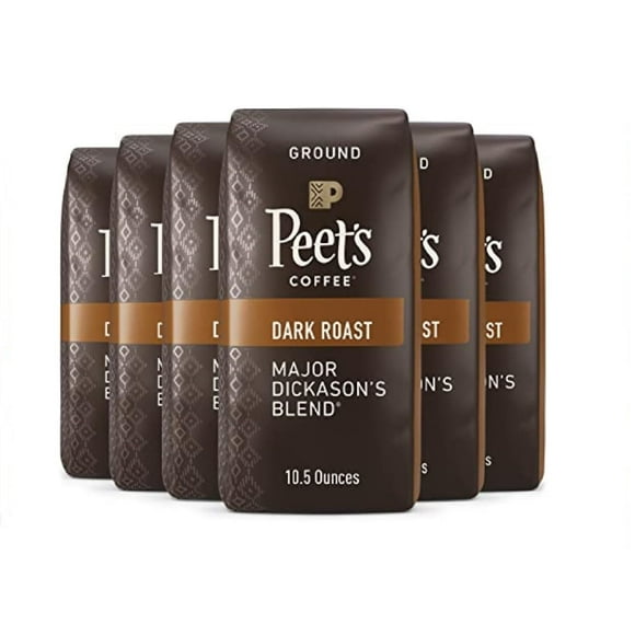 Peet's Coffee Major Dickason's Blend Dark Roast Ground Coffee