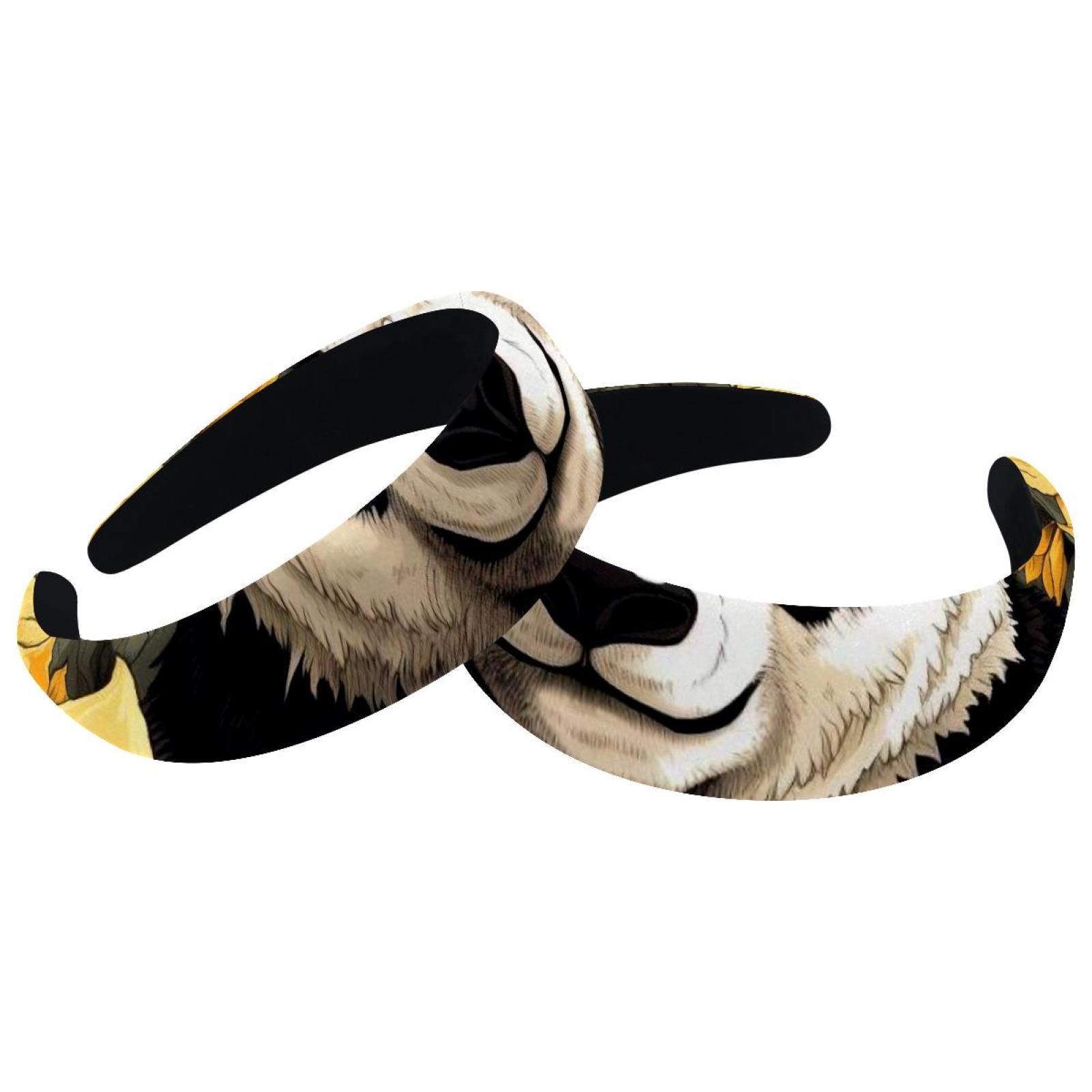 Experience Elegance with Dutch Velvet Wide Headbands, 2pcs Soft & No ...