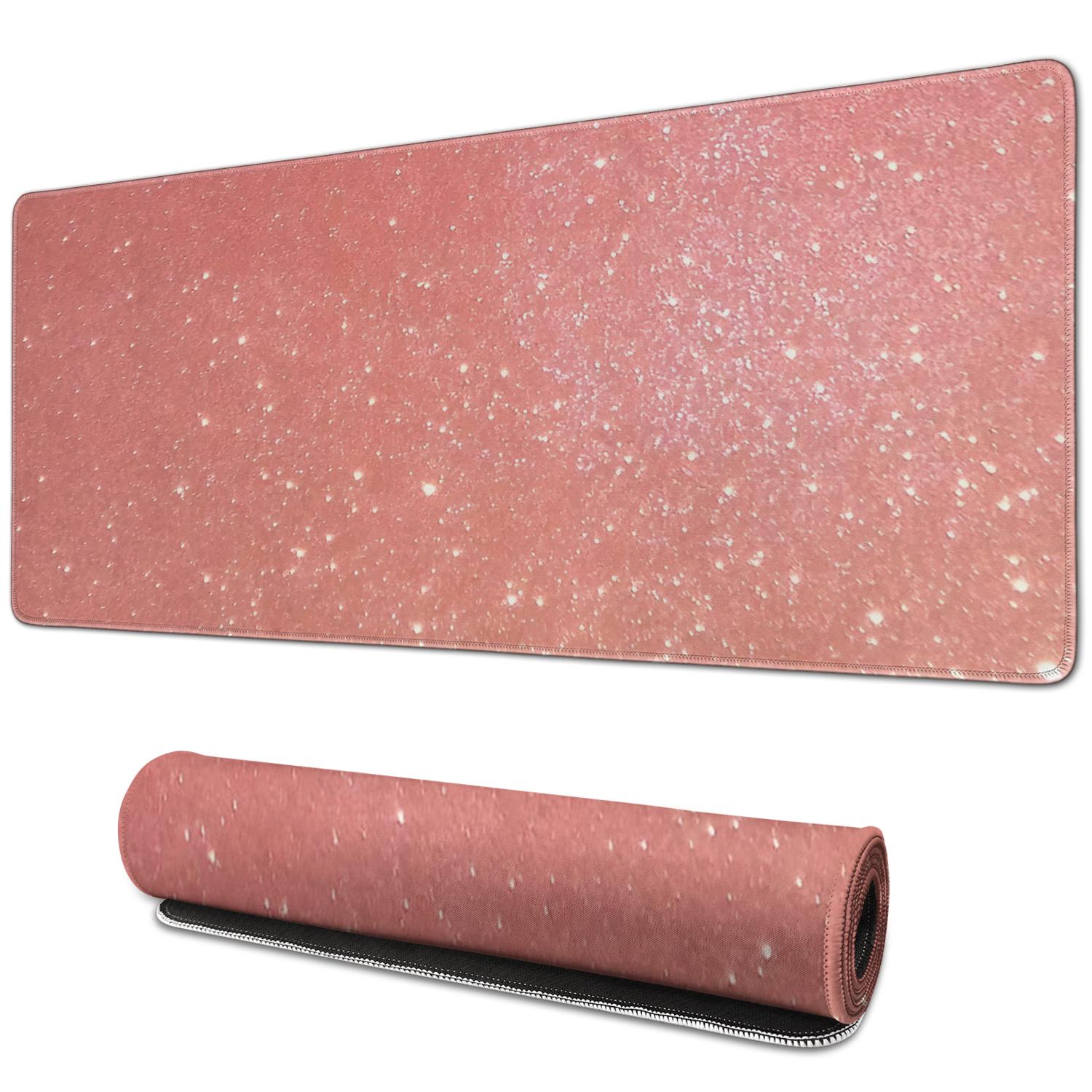 Experience Luxury with Pink Mouse Pad & XXL Desk Pad - 31.5x11.8 Inches ...
