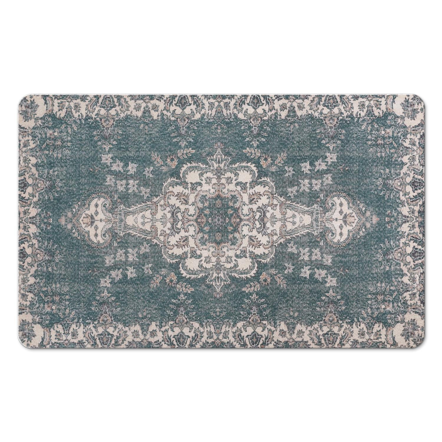 Experience Luxury with Vintage Bathroom Runner Rug, Soft & Non-Slip ...